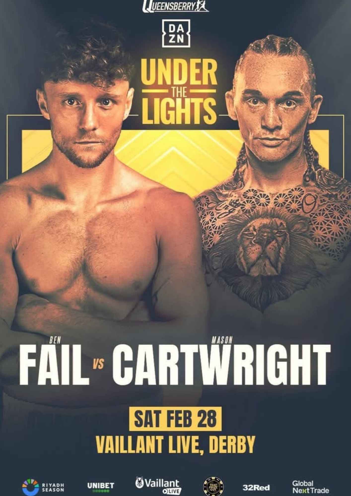 Under the Lights: Benjamin Fail vs Cartwright - Electrical Wholesalers ...